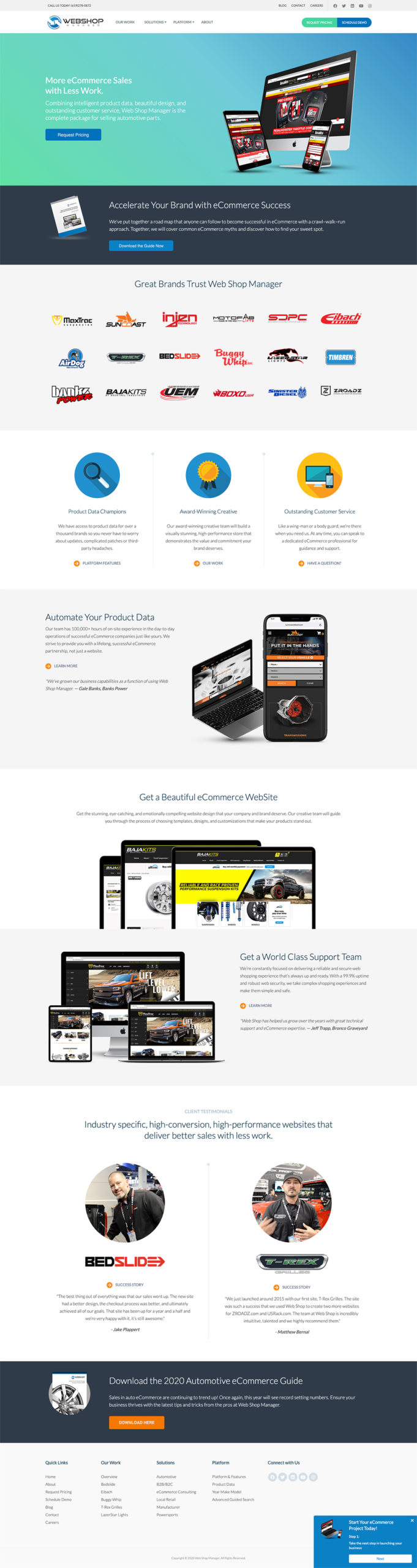 Web Shop Manager | Riptide Web